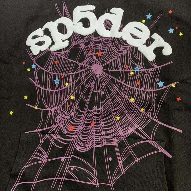 Black Sp5der Worldwide Hoodie – Spider Worldwide Clothing